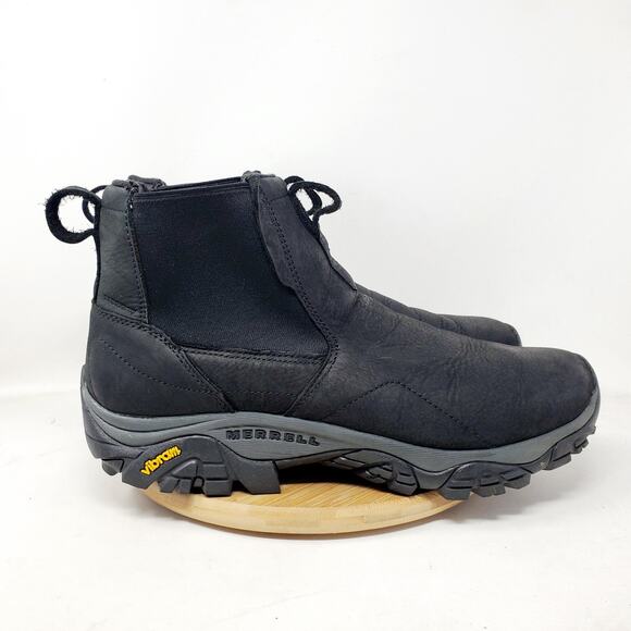 Merrell | Shoes | Merrell Moab Adventure Chelsea Boots Mens 2 Black ...